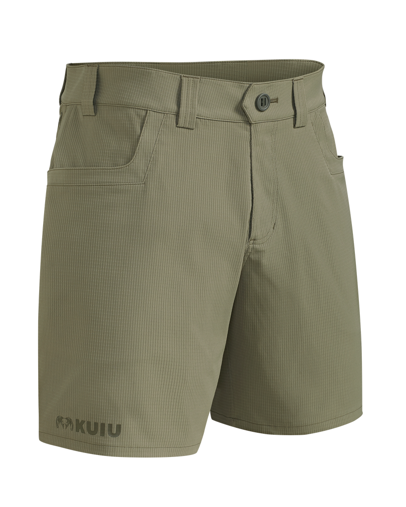 Tiburon 7″ UPF 50+ Shorts - Khaki | KUIU