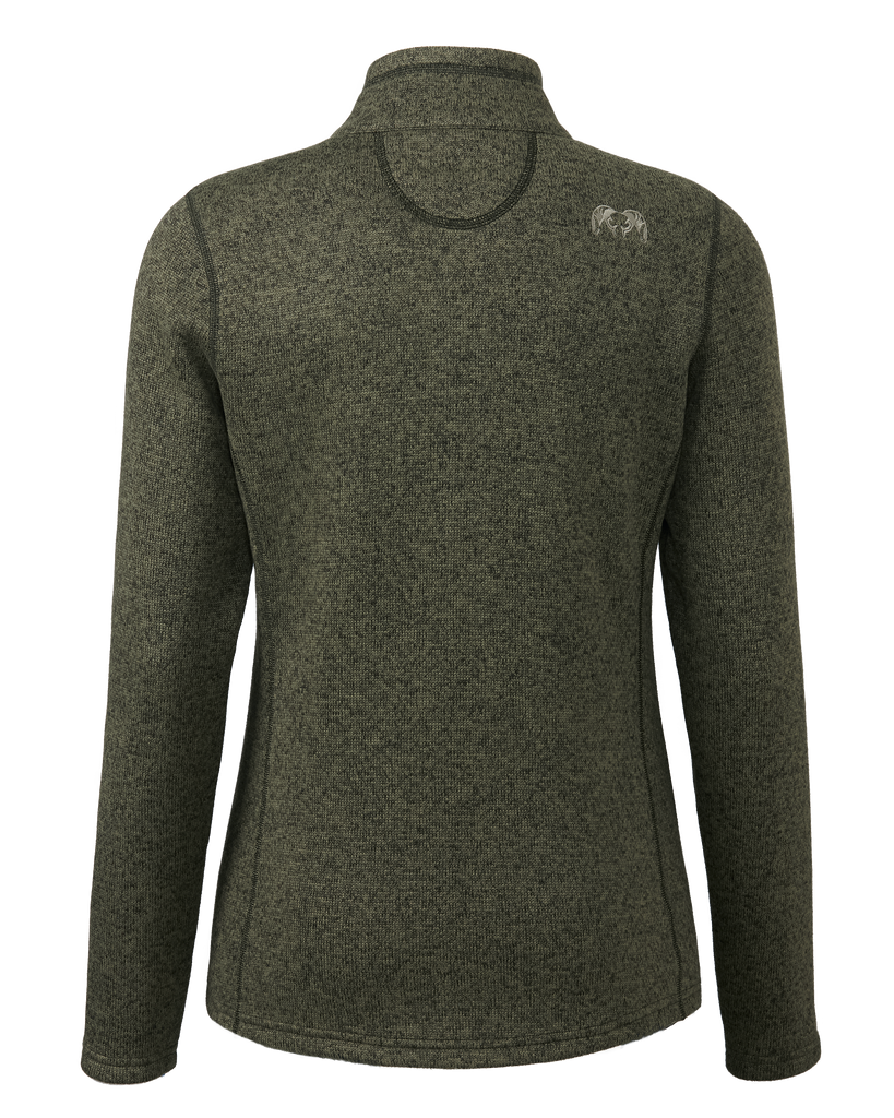 Women's Sweater Fleece Jacket - Olive Heather | KUIU
