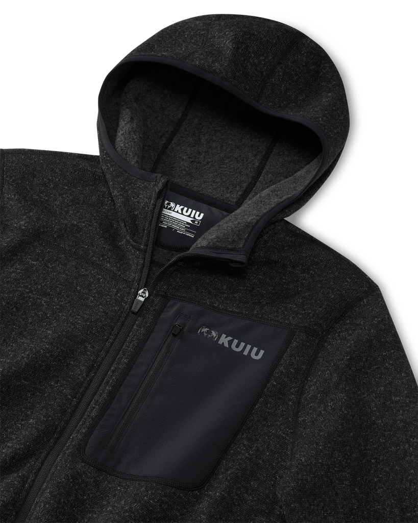 Base Camp Hooded Sweater | Heather Black – KUIU