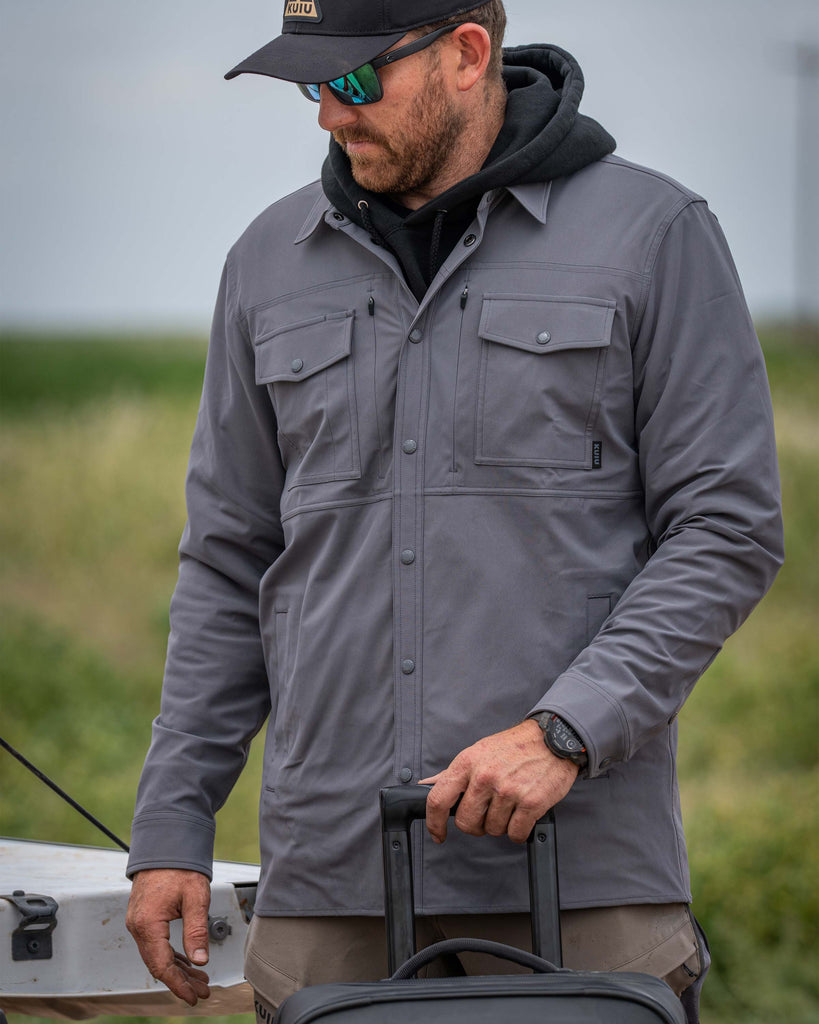 Tour Brown Shirt Jacket - Rodeo | KUIU