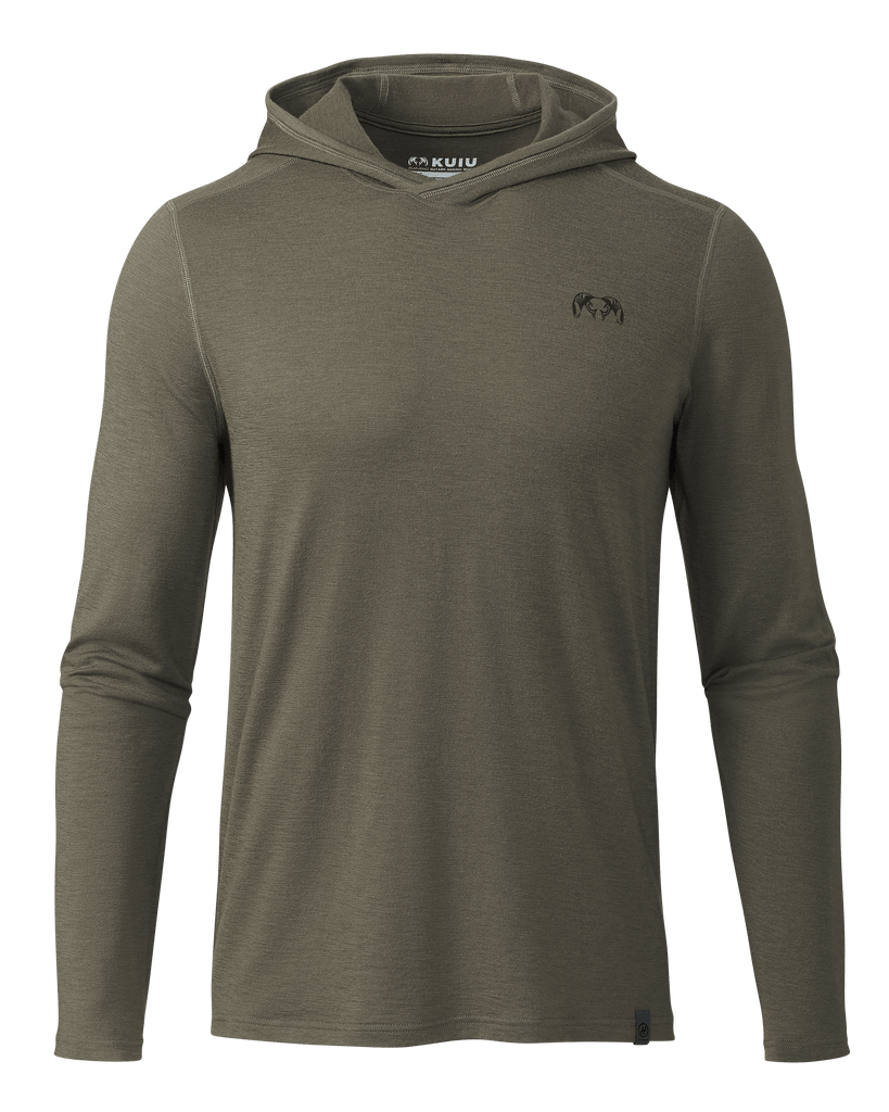 ULTRA Merino Wool Long Sleeve Hoodie | Ash – KUIU
