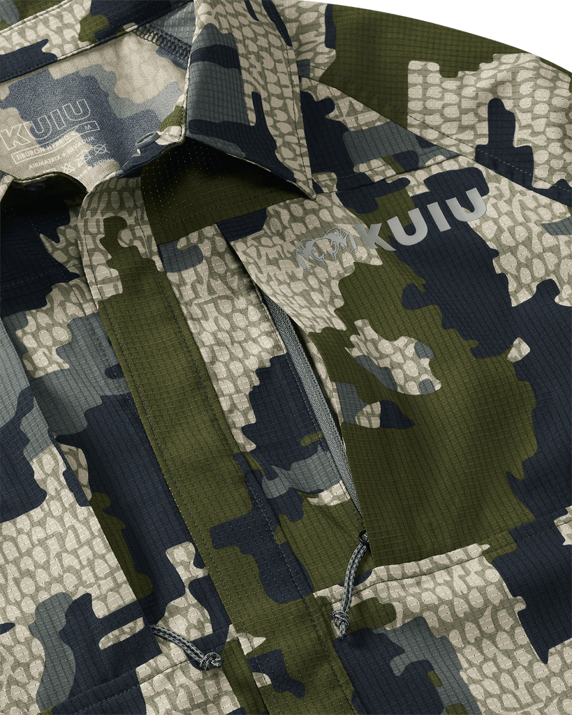 Tiburon Hybrid Snap Shirt - Verde | KUIU