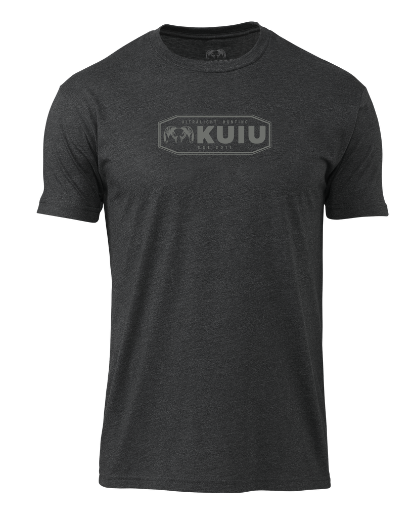 KUIU Logo T-Shirt | Charcoal