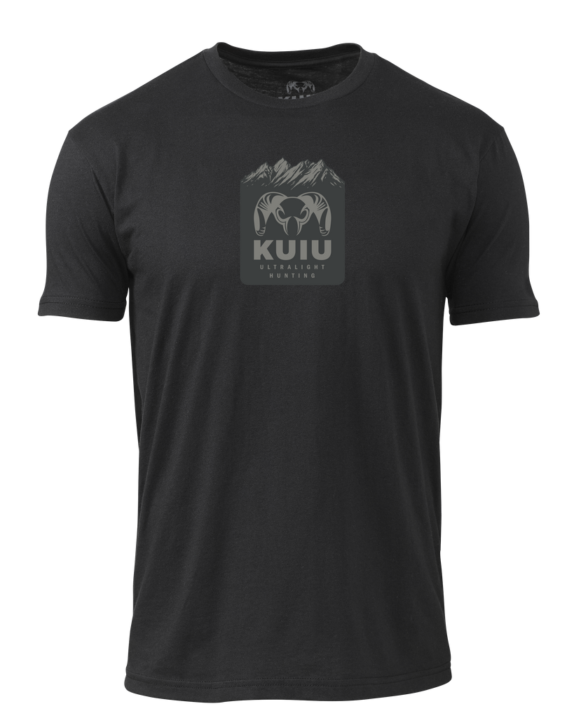 KUIU Mountain Logo T-Shirt | Black