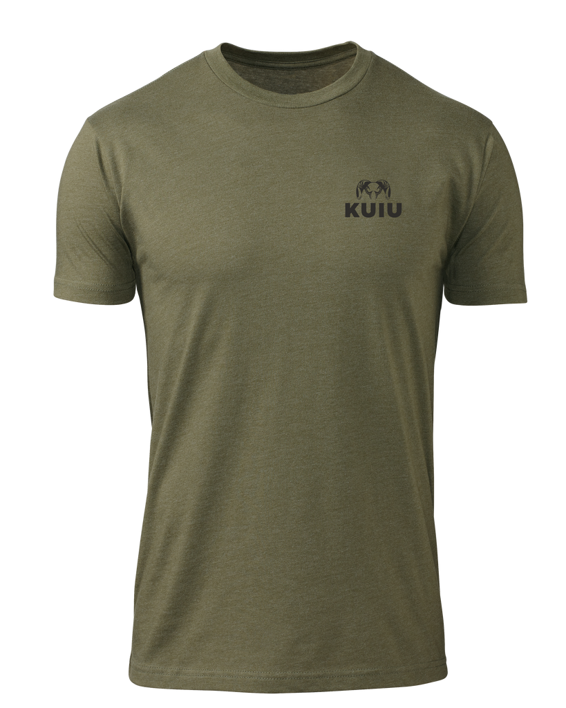 KUIU Stacked Bowhunter T-Shirt | Military Green