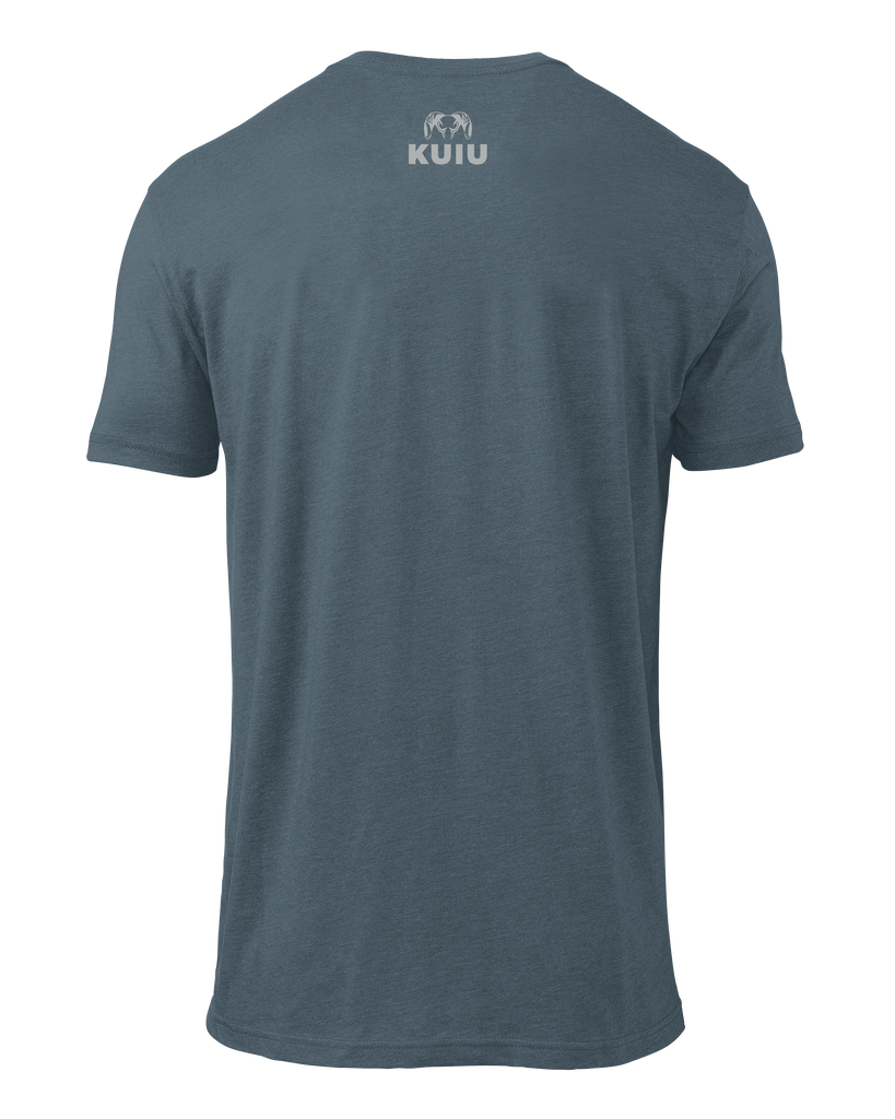 KUIU Flag Block Logo T-Shirt | Indigo