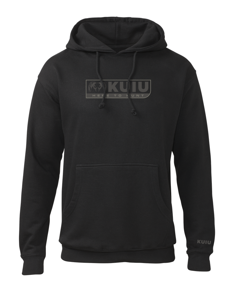 KUIU Here to Hunt Hoodie | Black