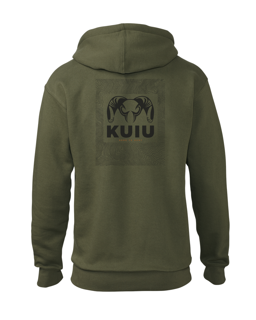 KUIU Topo Back Logo Hoodie | Army