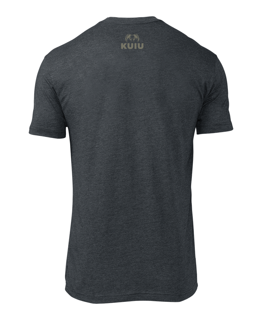 KUIU Ultralight Mountain Logo T-Shirt | Charcoal
