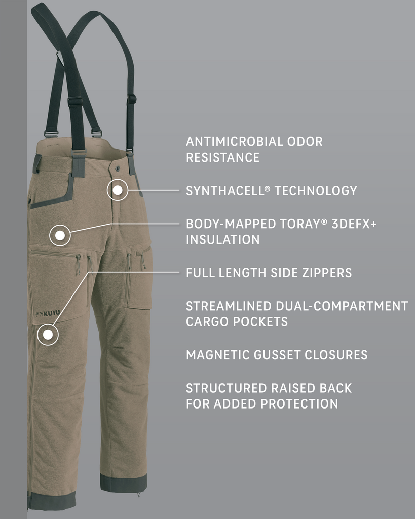 Proximity Insulated Hunting Pant | Ash Off-Shade - KUIU
