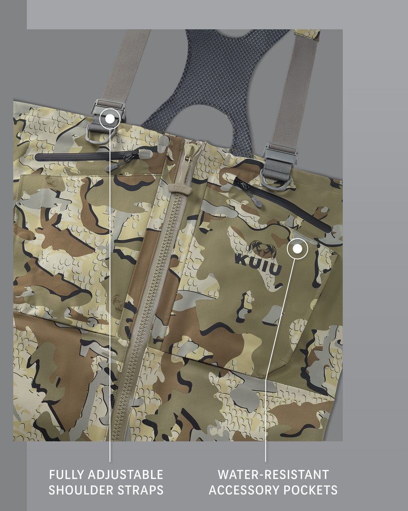 KUIU PRO HD Flex Zip Waterproof Hunting Wader - Valo | KUIU
