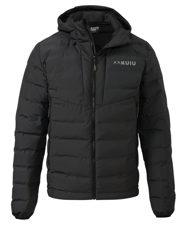 Elements Warm Windproof Jacket w/ Hood - Carbon | KUIU