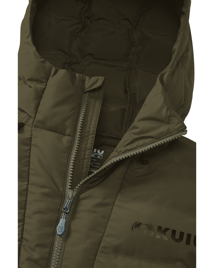 Elements Warm Windproof Jacket w/ Hood - Olive | KUIU