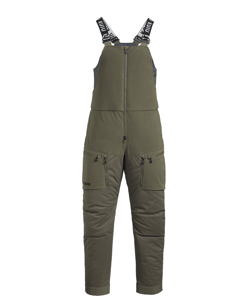 Super Down Haven Warm & Quiet Hunting Bib - Ash | KUIU