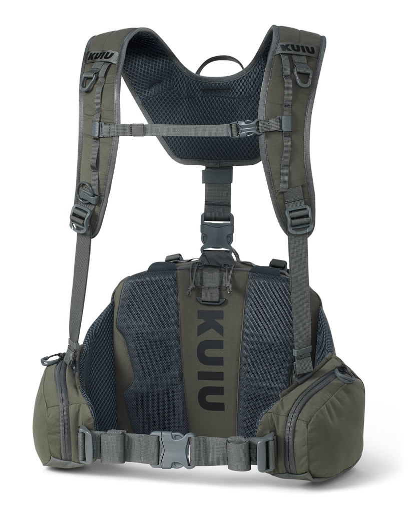 Scout 1000 Hunting Waist Pack w/ Shoulder Straps - Ash | KUIU