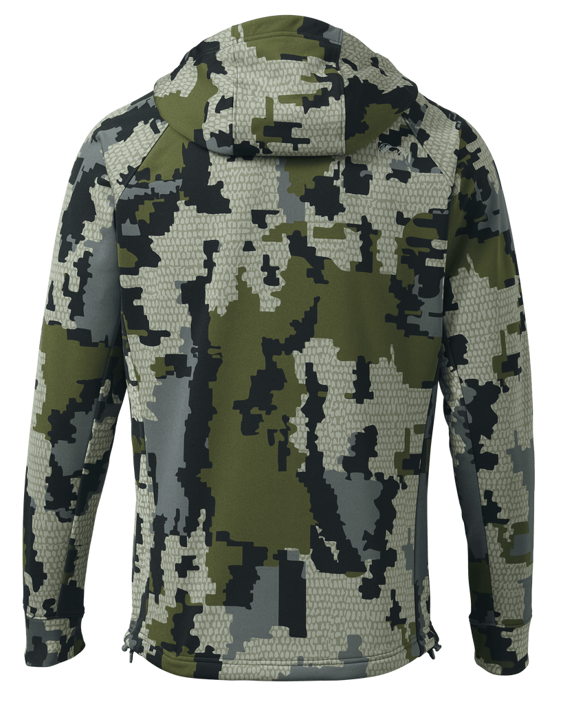 Men's Strongfleece 275 Zip Up T Hoodie - Verde | KUIU