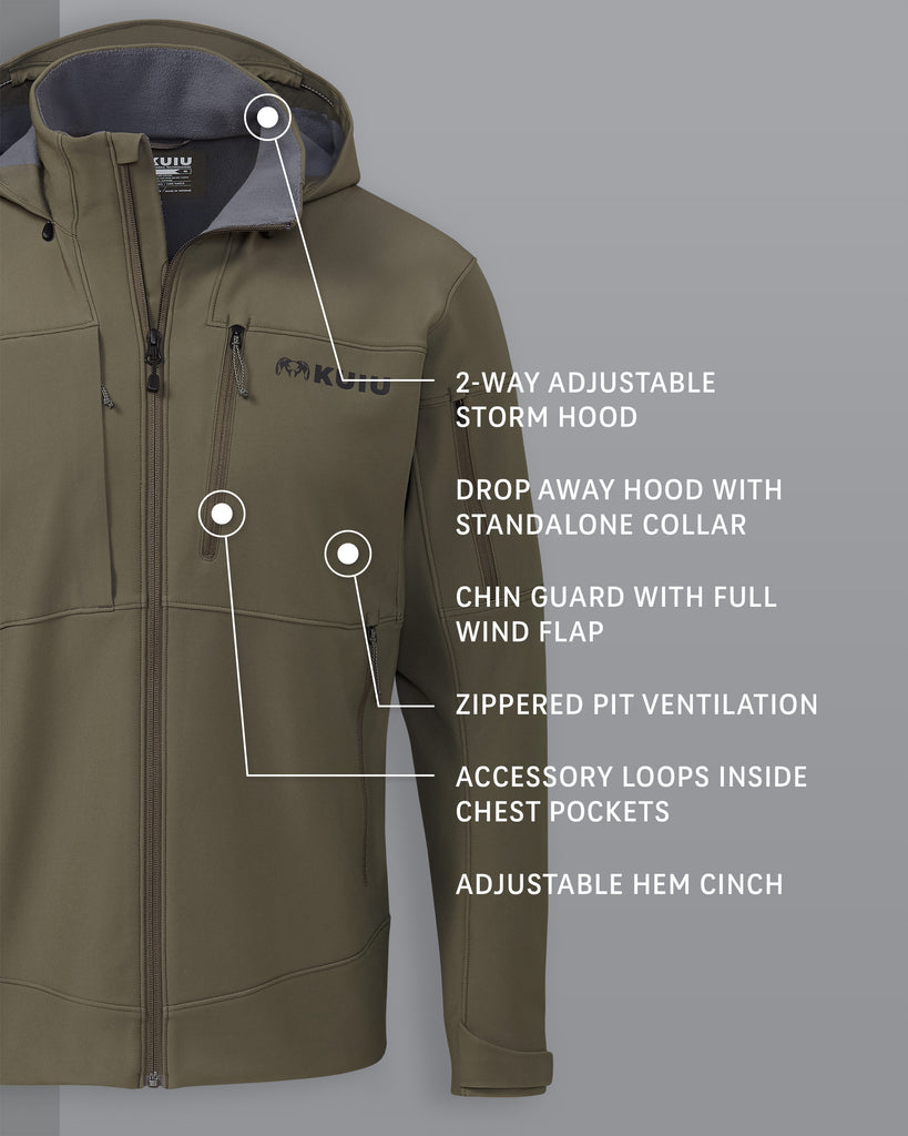 Guide PRO Hooded Jacket | Ash – KUIU