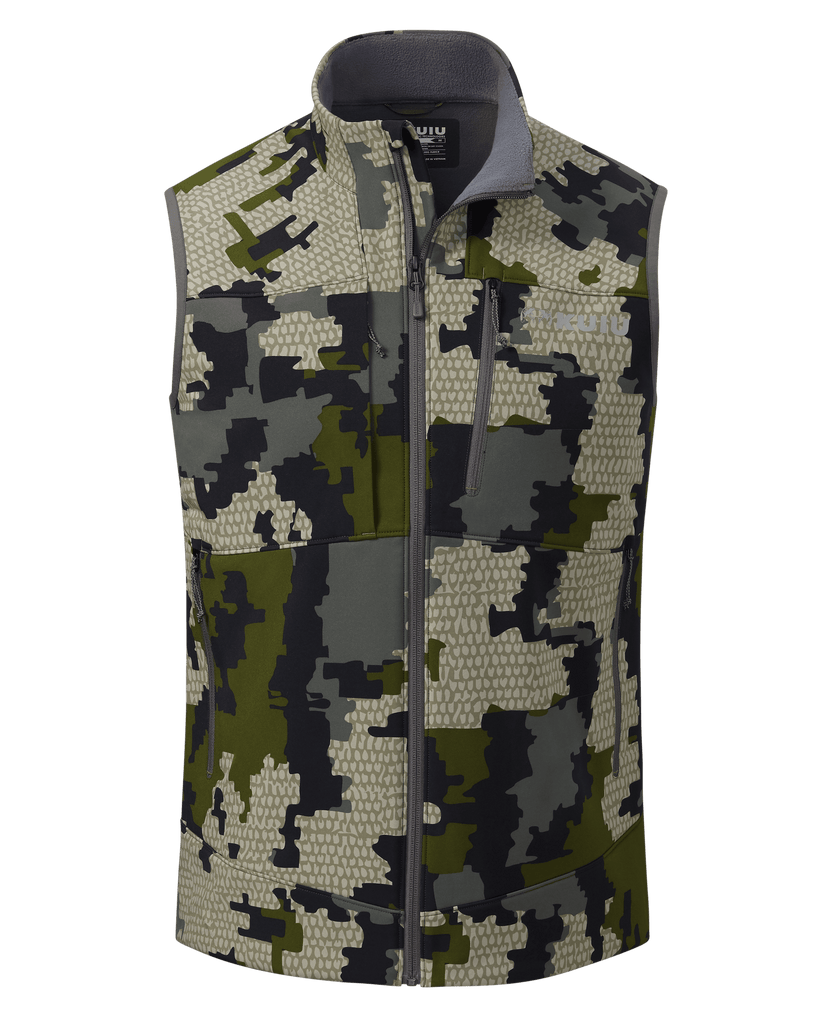 Guide PRO Soft Shell Vest - Verde Camo | KUIU