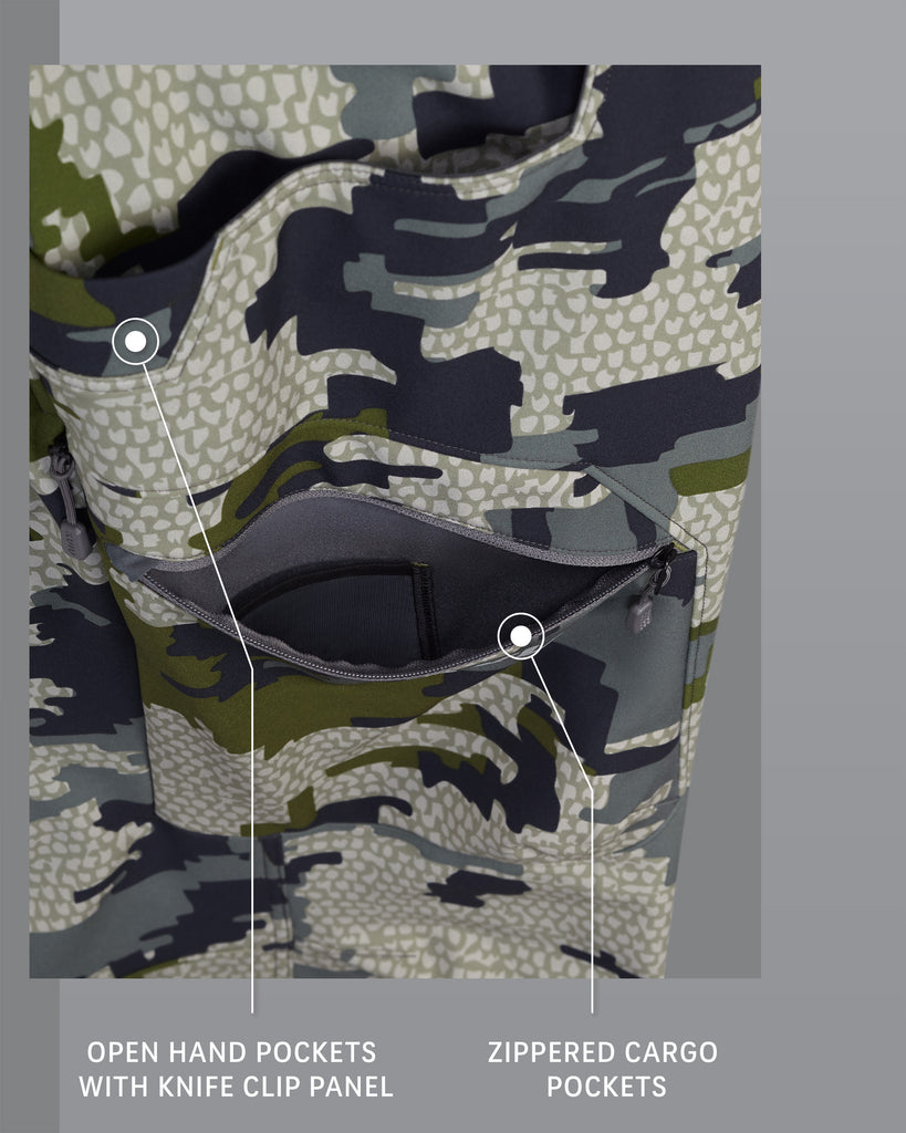 Guide PRO Soft Shell Hunting Pants - Verde Camo | KUIU