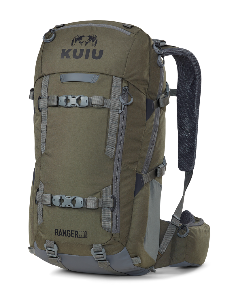 Ranger 2200 Day Pack w/ Aluminum Pack Frame - Ash | KUIU