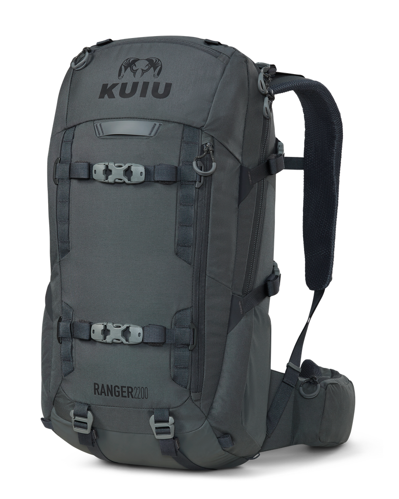Ranger 2200 Day Pack w/ Aluminum Pack Frame - Gunmetal – KUIU