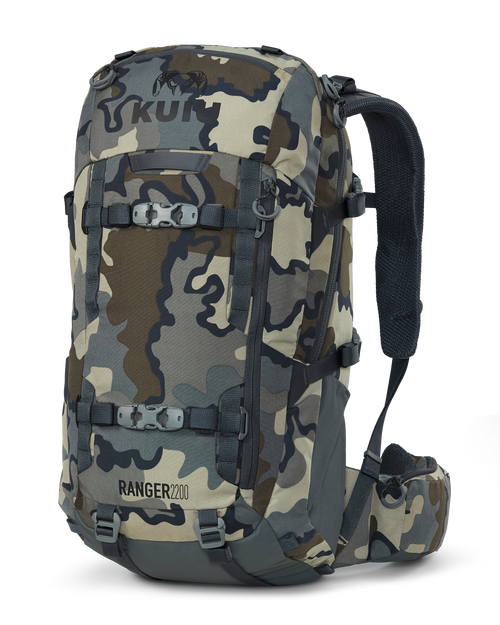 Ranger 2200 Day Pack w/ Aluminum Pack Frame - Vias Camo – KUIU