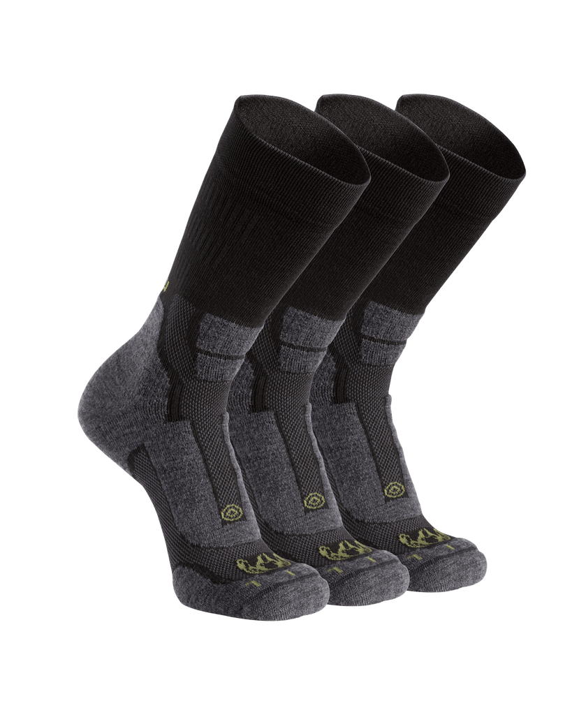 StrongWool Hybrid Hunting Socks 3-Pack - Grey Green | KUIU