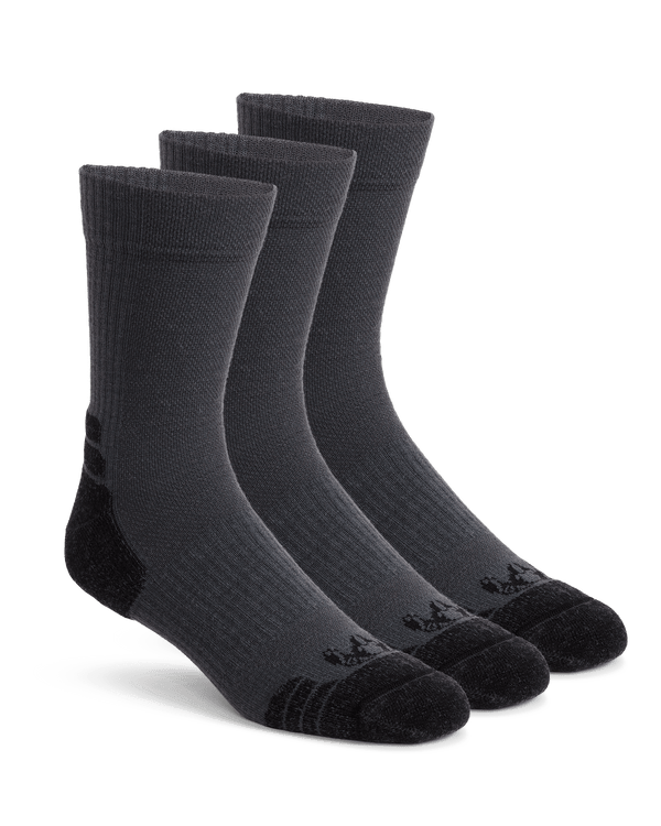 Merino Lightweight Performance Sock 3-Pair Pack | Gunmetal – KUIU