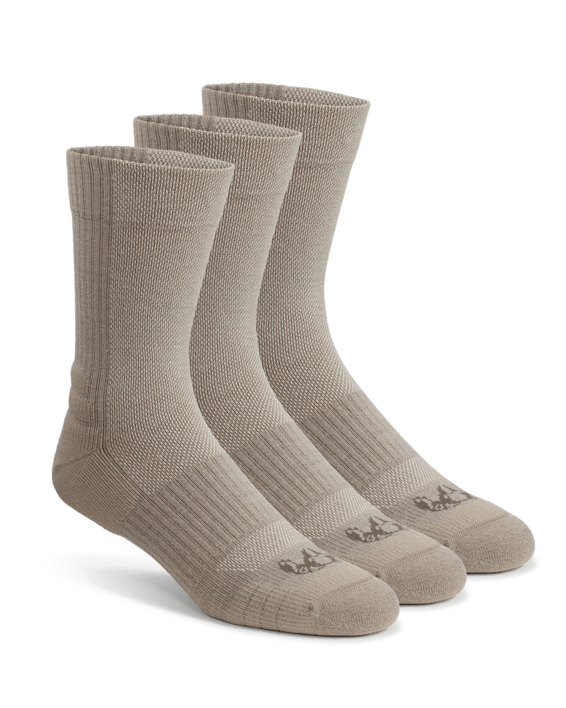 Merino Lightweight Performance Sock 3-Pair Pack | Khaki – KUIU
