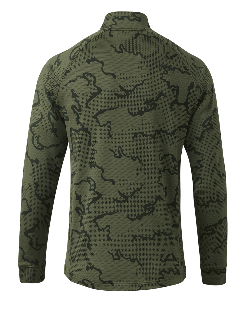 Ridgepoint Fleece Hunting Pullover Zip-T - Olive Tonal | KUIU