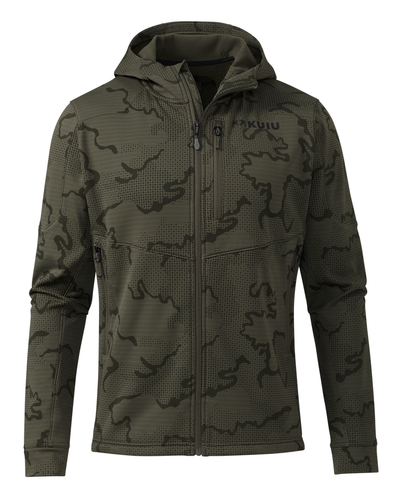 Ridgepoint Fleece Hoodie | Ash Tonal – KUIU