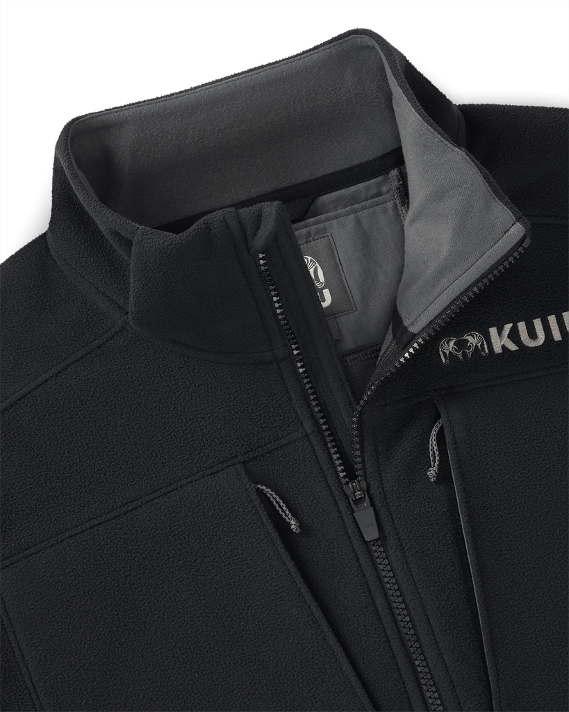 KUIU Proximity LT Hooded Windproof Hunting Jacket - Black