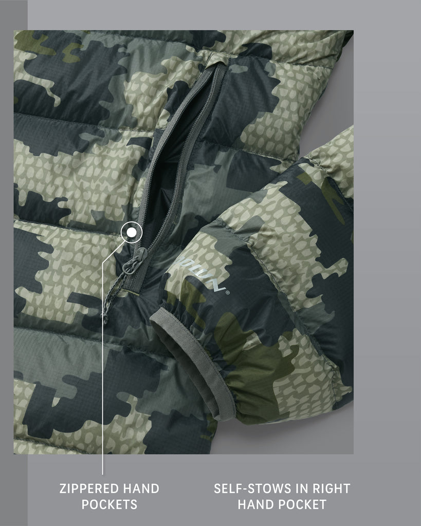 Super Down LT Mid Layer Jacket - Verde Camo | KUIU