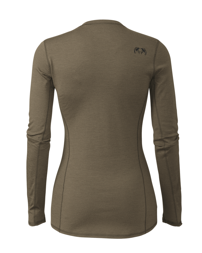 Women's ULTRA Merino 145 LS Crew Hunting Shirt | Ash – KUIU