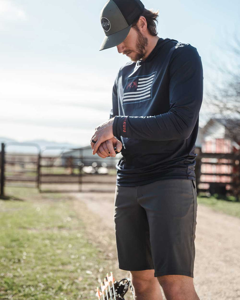 Switchback Men's Technical Shorts - Ash | KUIU