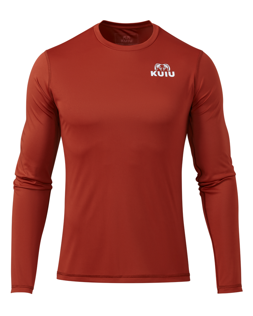 Velocity Long-Sleeve Moisture-Wicking Shirt - Rust | KUIU