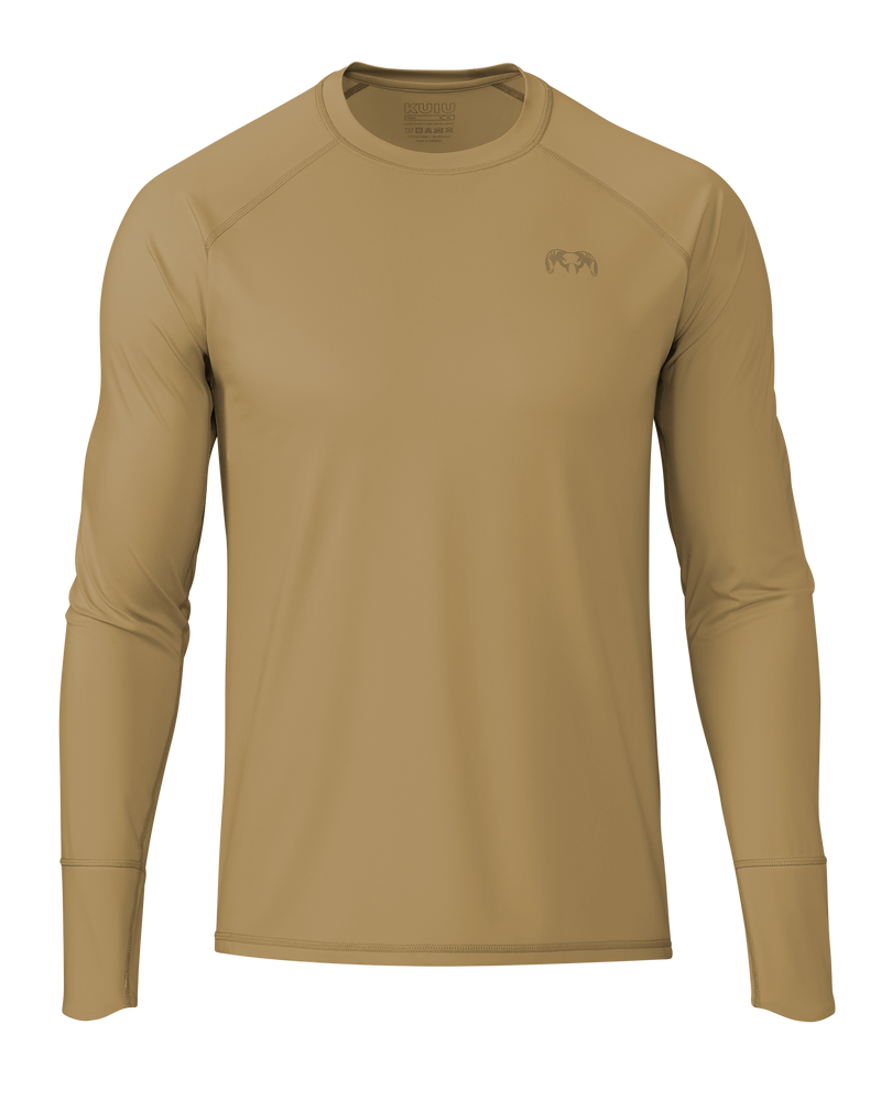 Gila LS Crew Warm Weather Hunting Shirt - Dune | KUIU