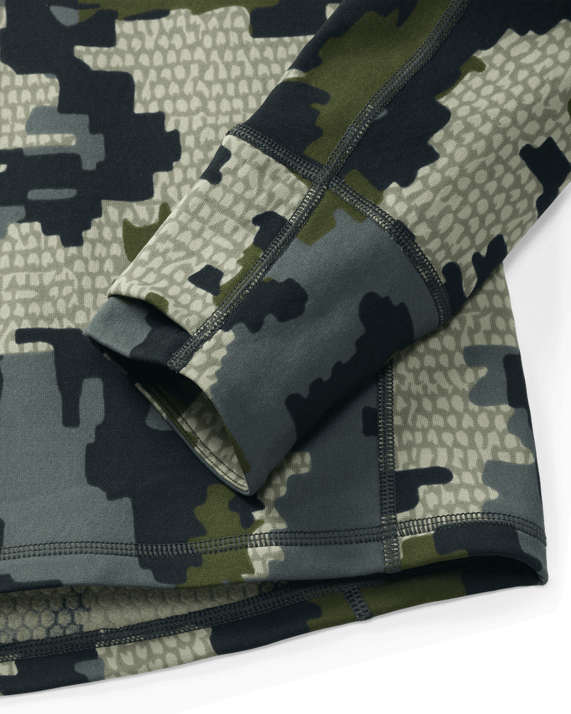Encounter 200 Fleece Hunting Mid Layer Zip - Verde Camo | KUIU