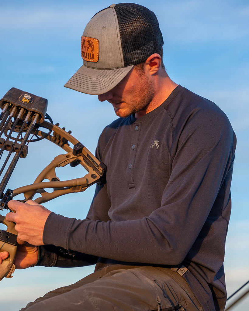 PRO Merino 200 Henley | Steel Blue – KUIU