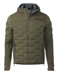 Axis Men's Warm Waterproof Jacket with Hood - Ash | KUIU