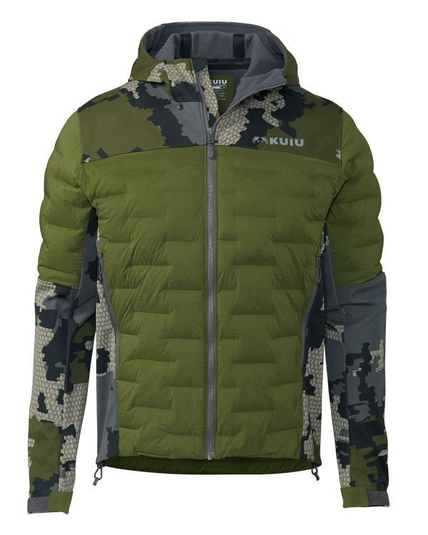 Axis Thermal Hybrid Waterproof Windproof Hunting Jacket - Verde – KUIU