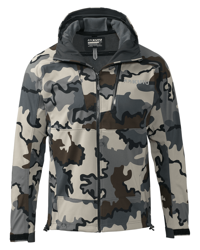 Axis Men's Warm Waterproof Jacket with Hood - Vias | KUIU