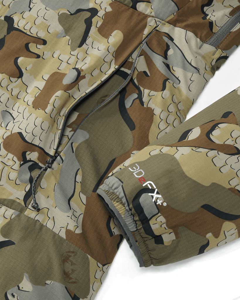 Kenai Women's Camo Jacket with Hood - Valo Camo | KUIU