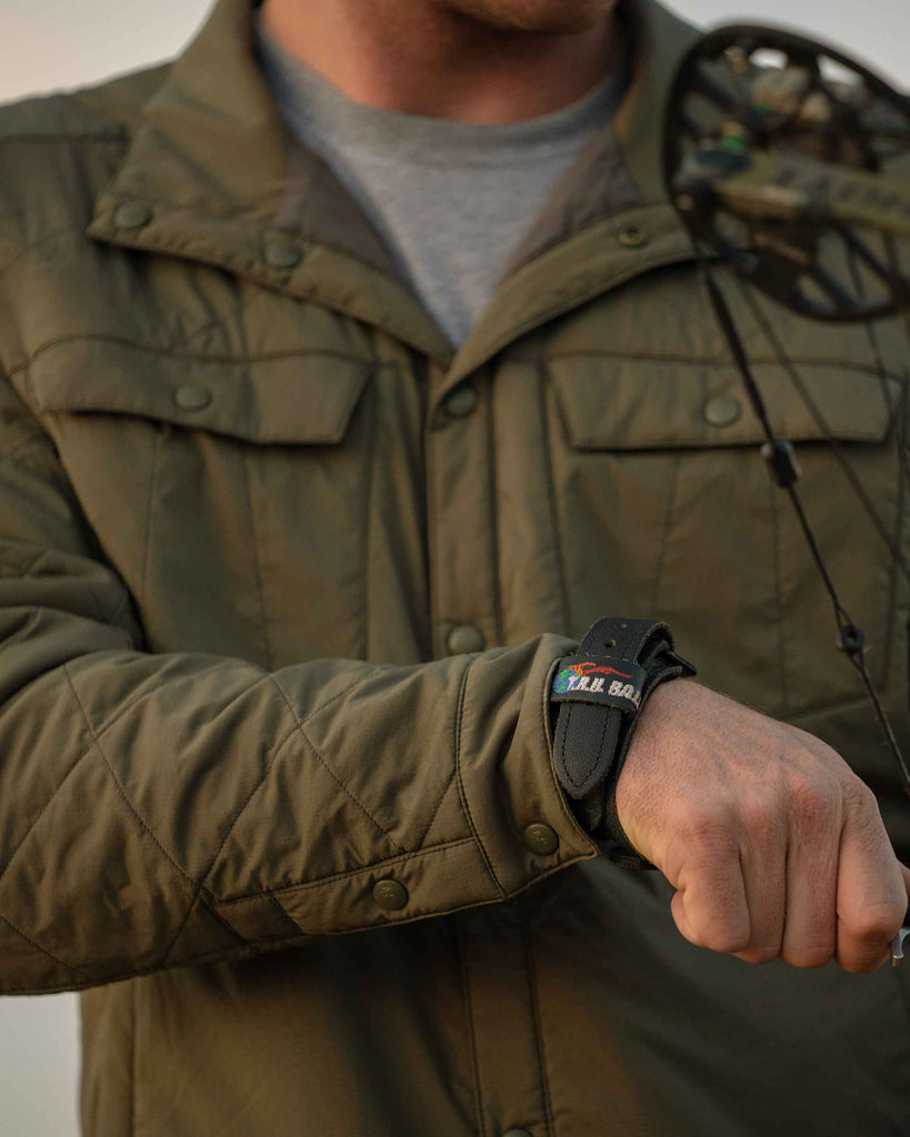 Base Camp Insulated Snap Shirt Jacket - Black | KUIU