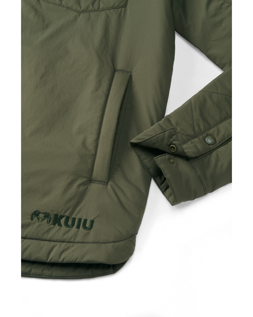 Base Camp Insulated Snap Shirt | Olive – KUIU